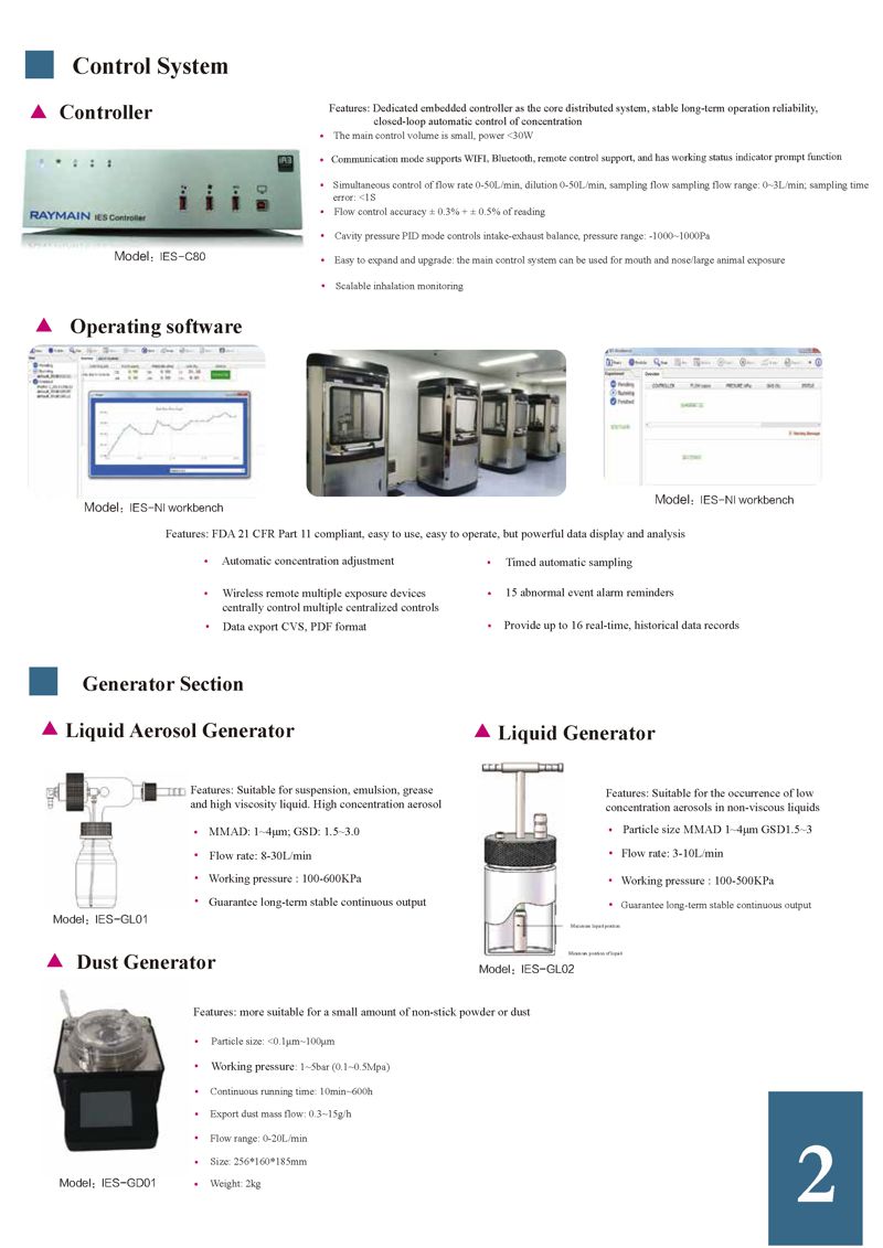 Small Animal Inhalation Snout-Only Exposure System